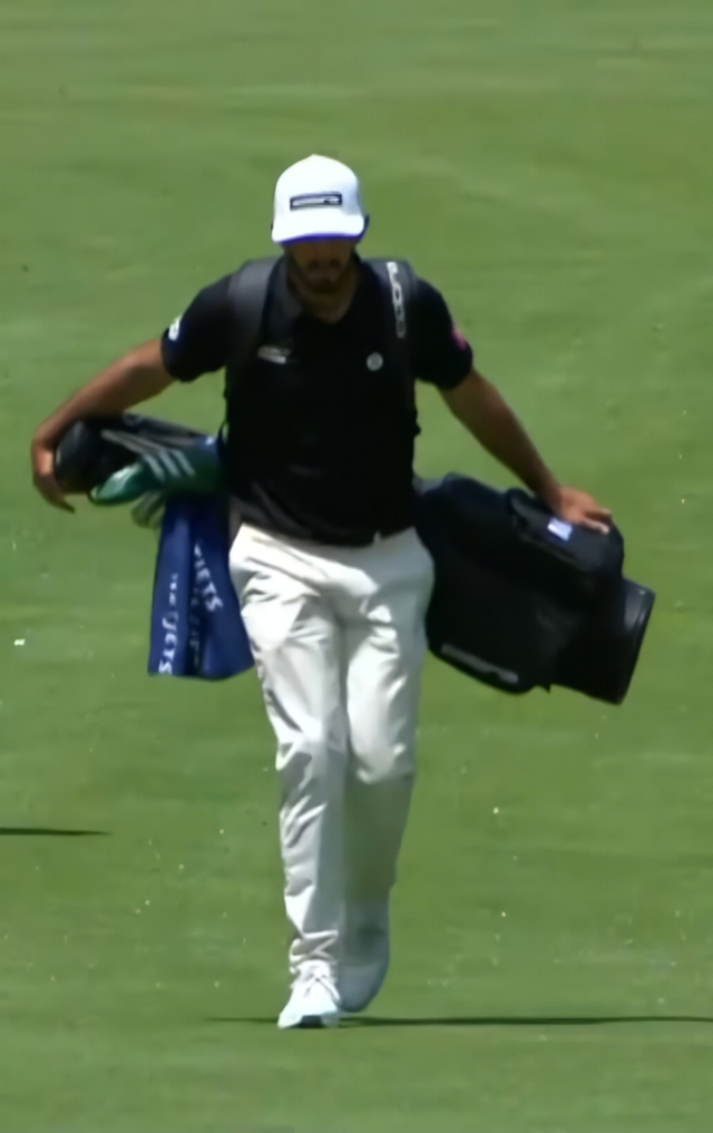 직접 캐디백 메고 경기… 슬럼프와 싸우는 호마[SNS ZONE]