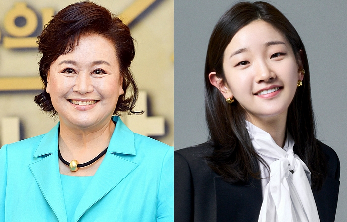 박소담, 박원숙 손녀였다…"촬영장서 모른 척" 왜 숨겼나