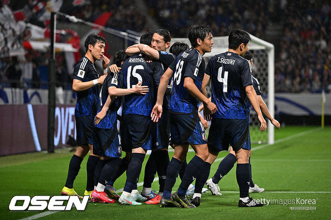 '6골 폭발! 가마다-구보 쇼타임' 일본, 中 1-0 꺾고 들뜬 인도네시아에 6-0 완승