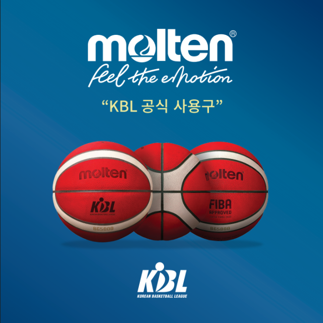 KBL, 2028-2029시즌까지 몰텐과 공식 사용구 계약 연장…2015-2016시즌부터 14시즌 연속 동행