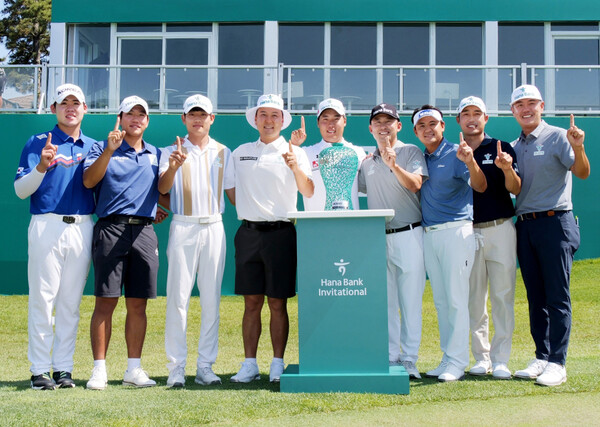 후원사 대회 '하나은행 인비테이셔널' 우승에 도전하는 '9인' [KPGA]
