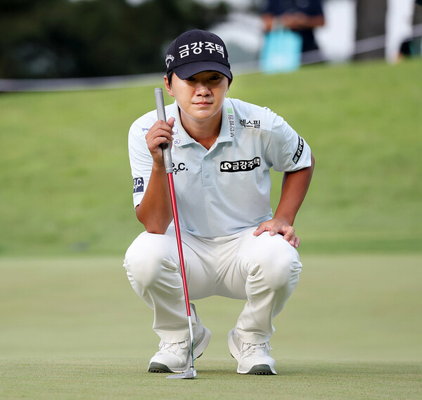 장염 걸린 옥태훈, 컨디션 난조에도 9언더파 몰아쳐 [KPGA]