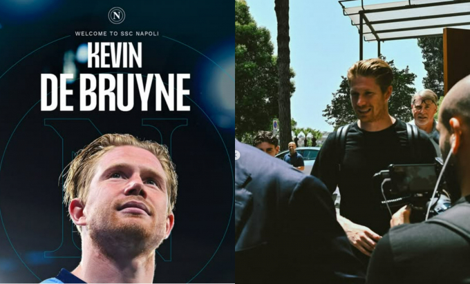 "킹 케빈 나폴리에 왔다"… SSC나폴리, 더브라위너 영입