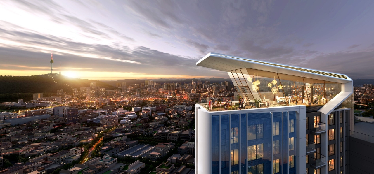 GS건설과 HDC현산 컨소 참여한 신당10구역, 스카이브릿지 설계 공개