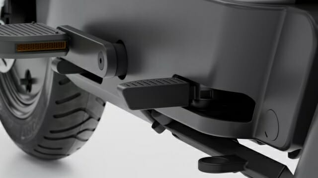 "미래에서 왔니?"…보안 기능 특화한 전기자전거 주목