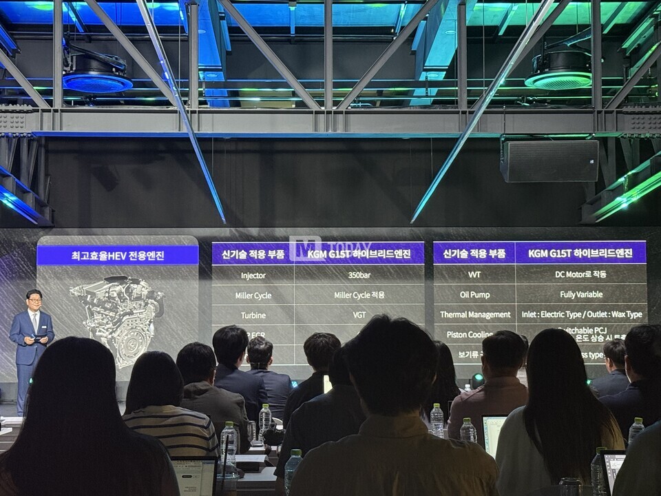 KGM, 신규 하이브리드 기술 공개… 향후 PHEV·EREV 전기차까지 나온다! | M투데이