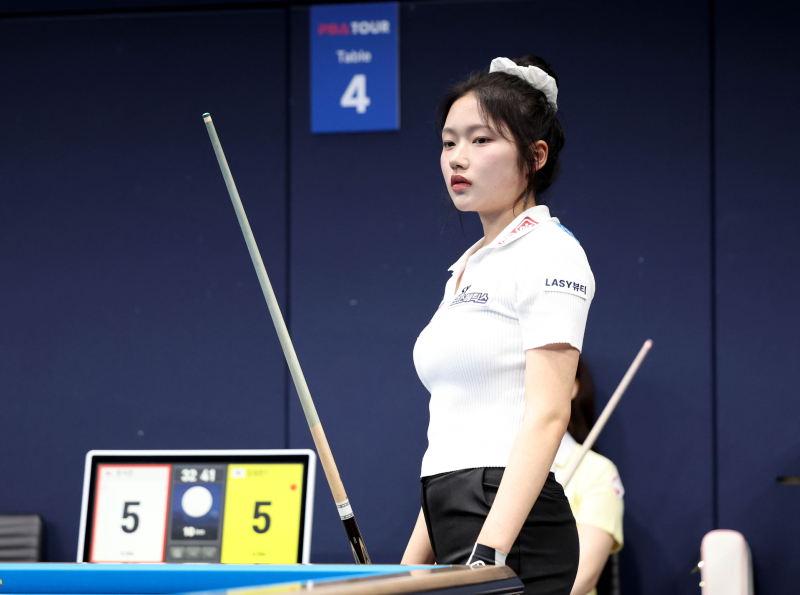 ‘당구 여제’ 김가영, 새 시즌에도 ‘건재’ 과시…32강 진출 [LPBA]