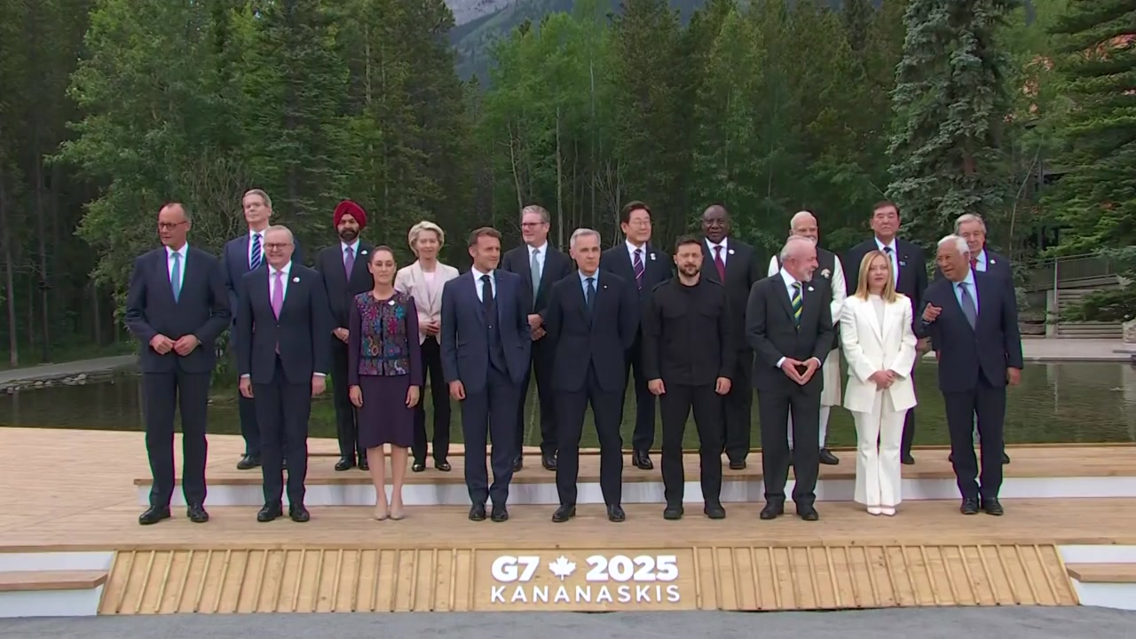 이 대통령, G7 정상들과 사진 촬영...곧 한일 정상회담