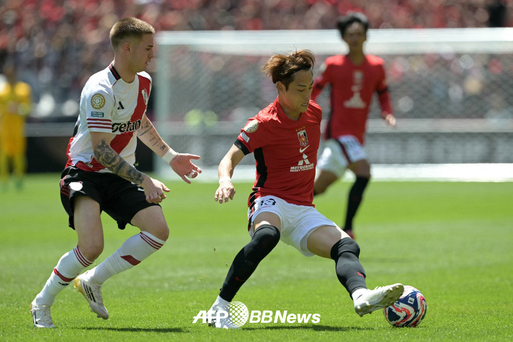 "퀄리티가 달랐다, 경기장에 선 순간 진 기분" 日우라와 '완패' 인정, 리버 플레이트에 1-3 패배