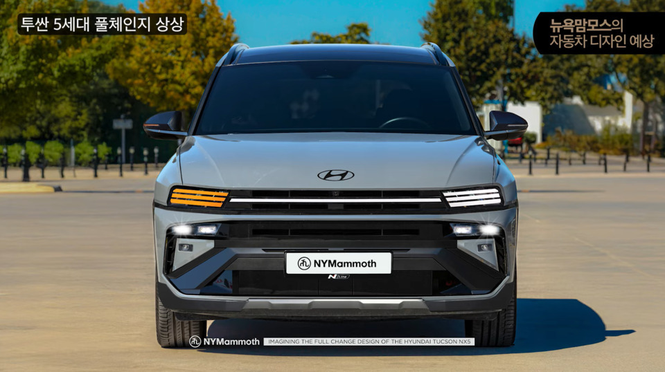 “이게 투싼이라고?”… 2026 풀체인지, 스포티지 대체각 떴다 | EV-Hotissue