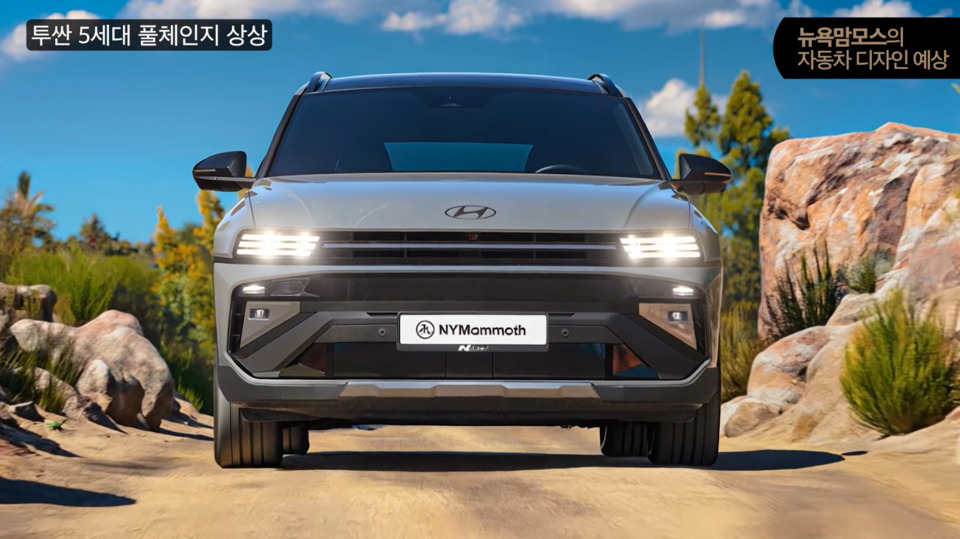 “이게 투싼이라고?”… 2026 풀체인지, 스포티지 대체각 떴다 | EV-Hotissue