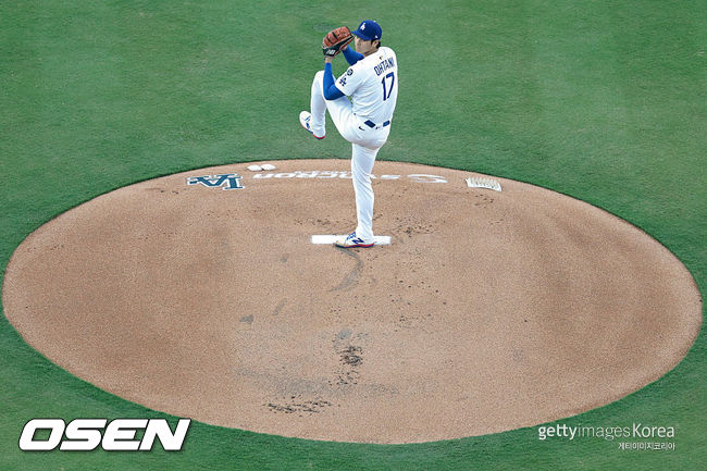 ‘161km’ 빈볼 맞았는데 끄떡없다…오타니, 불펜 피칭 20구→23일 선발투수 준비