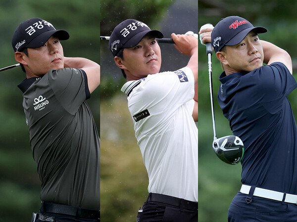 신용구, KPGA 선수권대회 3R 선두 지켜…2위 옥태훈·전재한도 '우승 경쟁'