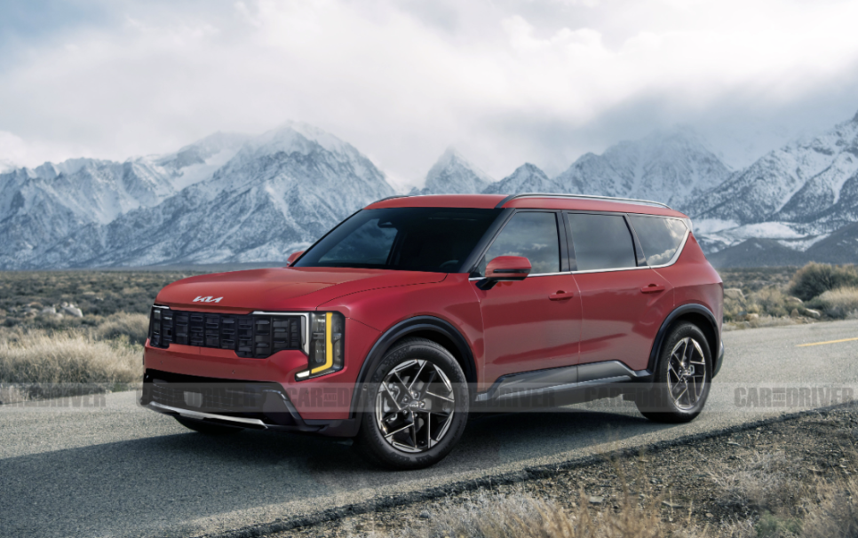 “한국 출시 확정?” 기아 텔루라이드 2026년형 풀체인지 실물 공개 | EV-Hotissue