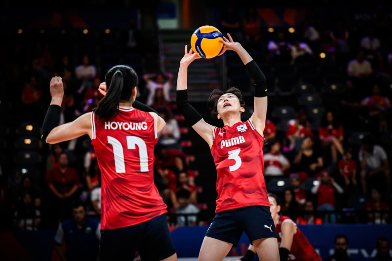 5세트 11-14에서 듀스까지 만들었지만···한국 女 배구, 세계 9위 도미니카에 2-3 분패, VNL 1승7패