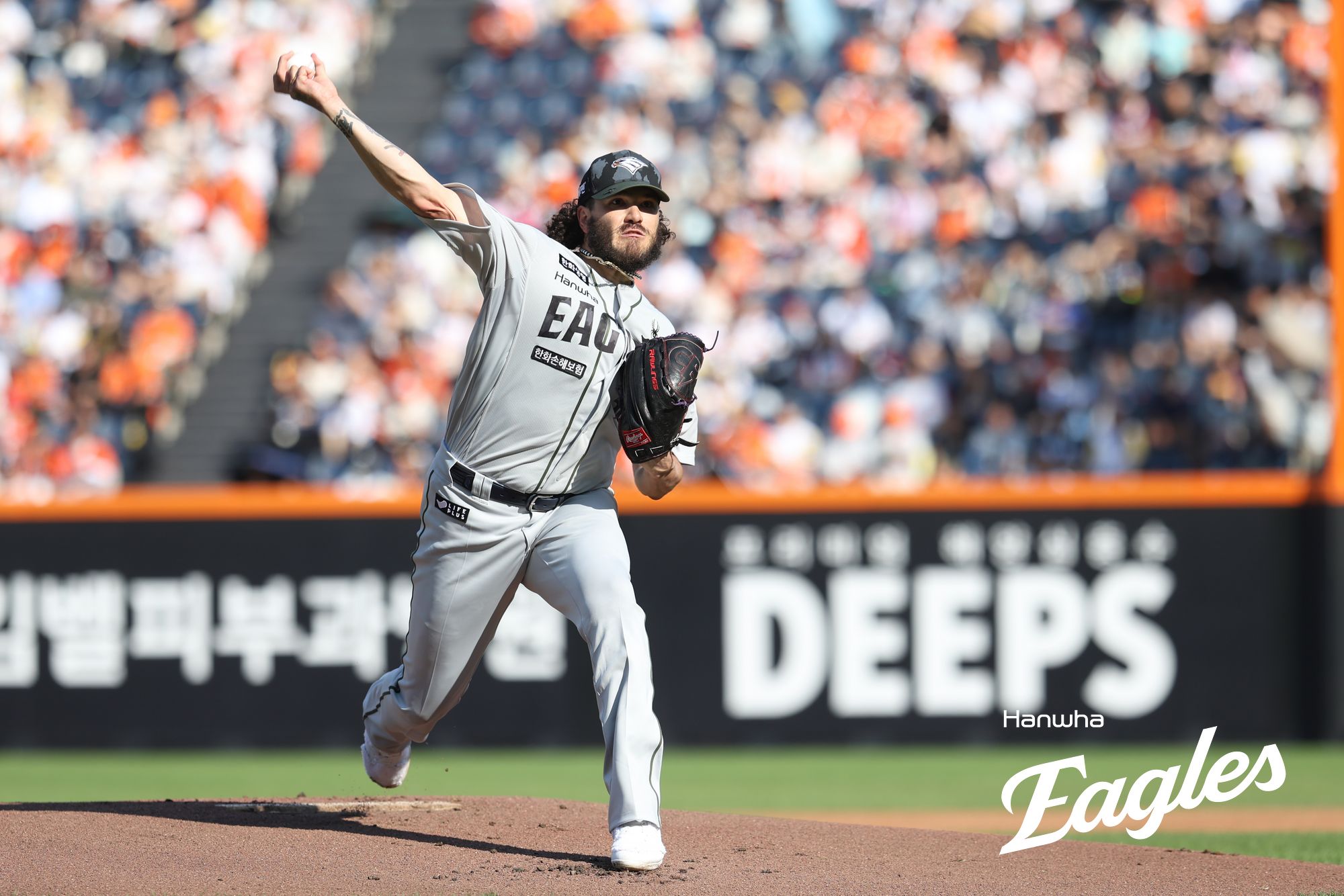 이글스 역사에 이런 투수 있었나…159km→12K→무패 10승→ERA 1위 복귀 "한화의 일원으로서 영광" [대전 인터뷰]