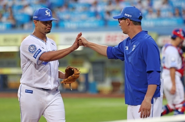 아쉽게 첫 승 무산됐지만…‘최고 155km+KKKK 무실점’ KBO 데뷔전서 위력투 펼친 삼성 가라비토, 앞으로의 활약 예고했다