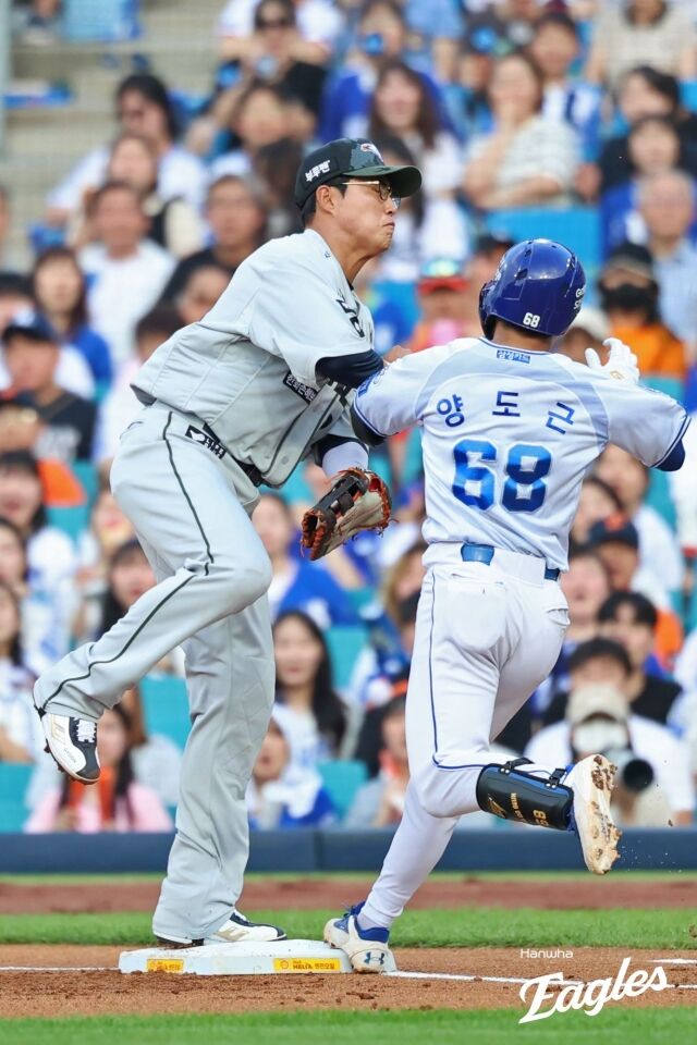 'OPS 1.122' 6800만원 계약직 미쳤다, 한화에 이리 큰 힘 되다니…명장 반했다 "센스 있네, 싸울 줄 안다" [MD인천]