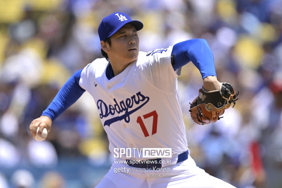 164km 강속구 뿌린 '투수' 오타니, 2이닝 무실점 완벽투…김혜성은 1볼넷 1도루