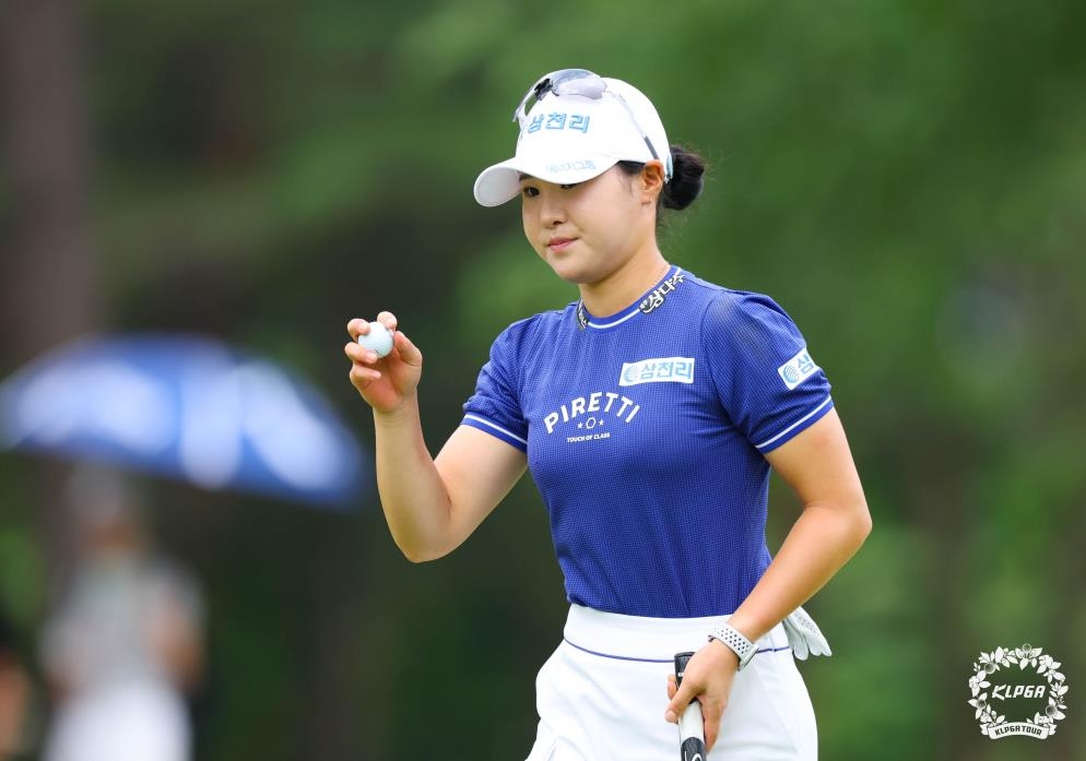 버디폭격기 고지우, KLPGA 용평 오픈 우승…54홀 최저타 타이