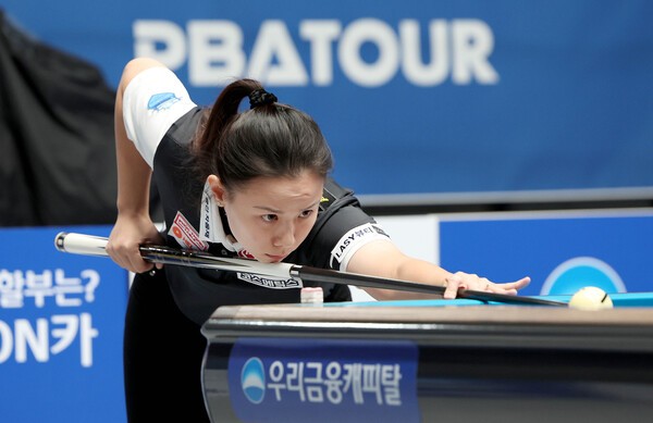 'LPBA 기대주' 박정현, PPQ라운드서 고배...30일 64강서 김가영·차유람·스롱 등 강호 총출동