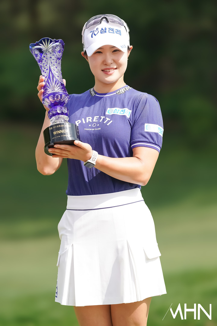 KLPGA 첫 승 수확한 고지우, 세계랭킹 30계단 폭등...'8계단 ↑' 유현조는 49위