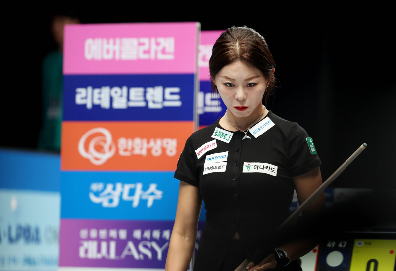 ‘당구 여제’ 김가영, 애버리지 2.5 달성→무난하게 LPBA 32강 안착