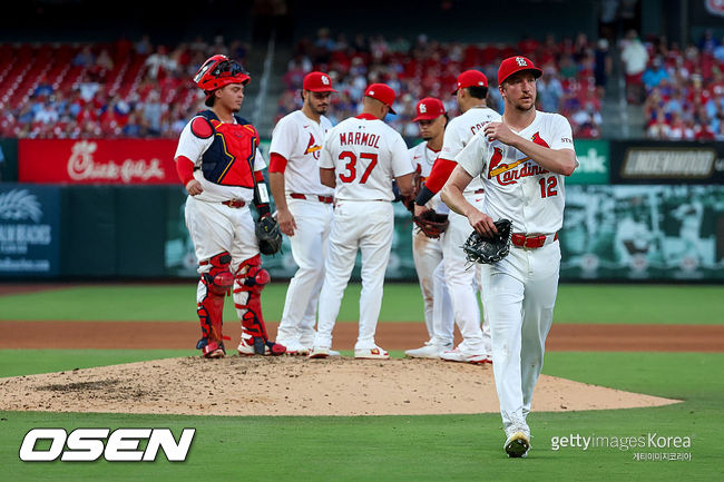 "ML 하위 4%" KBO 최고 투수가 어쩌다…2G 연속 7실점 붕괴, 이러다 다시 한국 올라