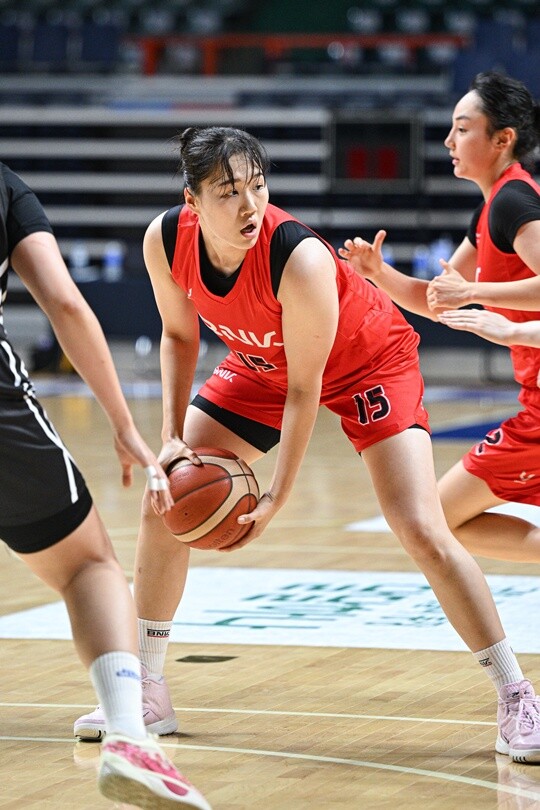 [WKBL 퓨쳐스리그] BNK 주장이자 컨트롤 타워, 박성진은 누구보다 든든했다