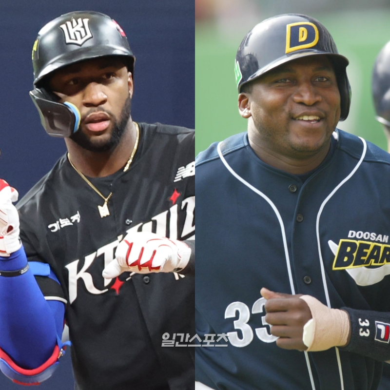 '175호포, 우즈 넘었다!' KT 로하스, KBO리그 외국인 최다 홈런 금자탑