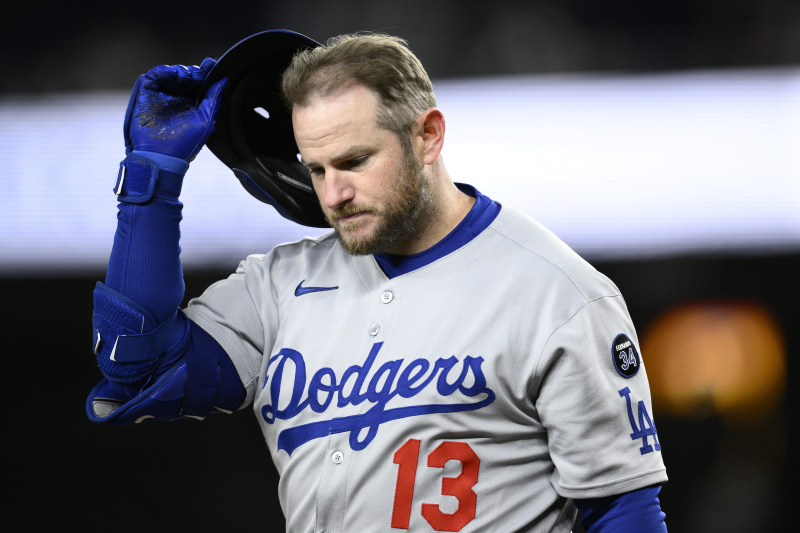 28G 0홈런→53G 13홈런, "꺼져라" 욕 먹었던 다저스 먼시 6주 무릎 부상 이탈