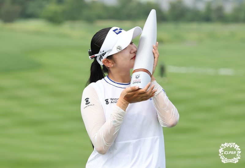 177cm 장신 골퍼 박혜준, KLPGA 73번째 도전 끝에 감격의 첫 우승