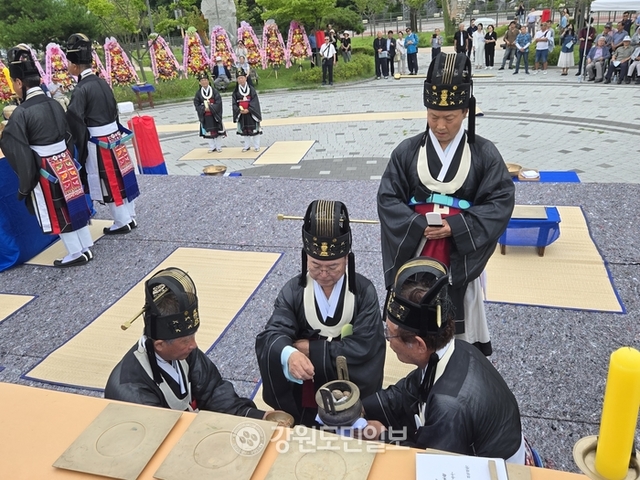 사직단 있던 낙원문화공원, 춘천사직제 복원 눈길