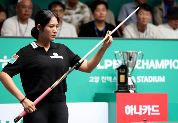 '해냈다' 스롱 피아비, 1년5개월 침묵 깨고 LPBA '8번째' 정상