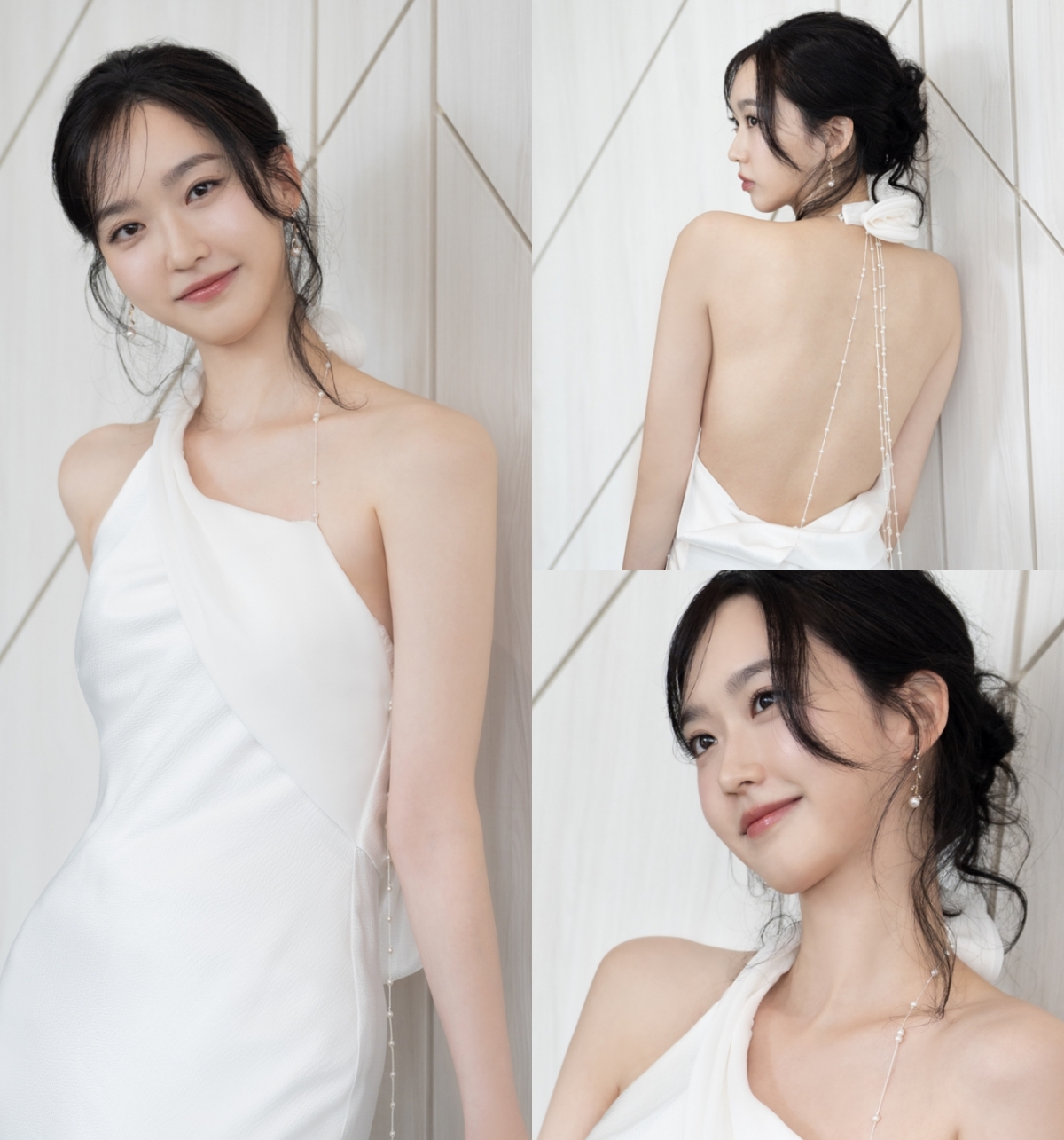 한지현, 등 노출 우아美..'시스터후드' BIFAN 레드카펫→GV 성료