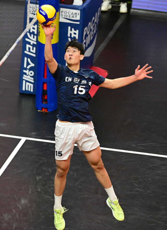 브라질 명장도 기대한다, 195cm 특급 세터 유망주 꿈을 키운다…"열정적이시고 승부욕 강하다, 선수 육성에 진심" [MD단양]