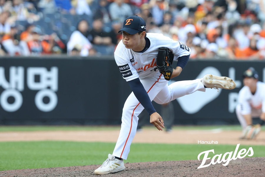 한화 2군에 158km 파이어볼러가 있다…"선발보다 불펜이 매력, 난 항상 전력으로 던진다"