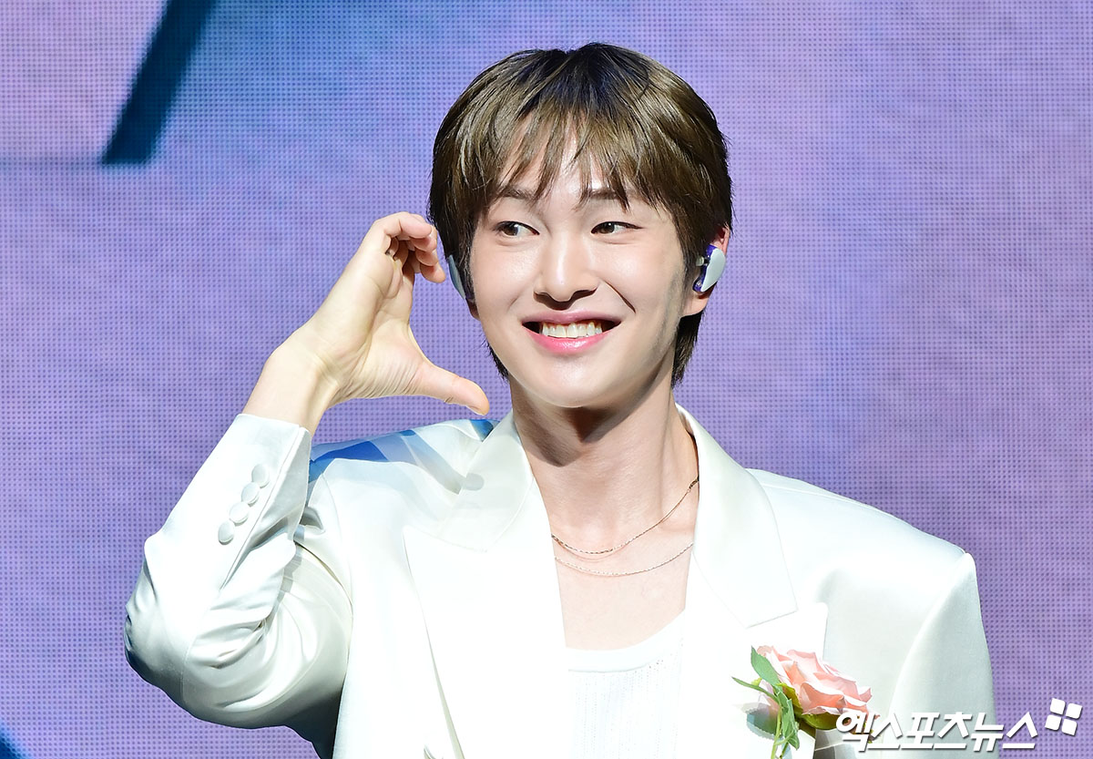 "샤이니, 지칠 땐 곁에 있어주니까"…온유, 멈추지 않는 열일의 원천 (엑's 현장)[종합]