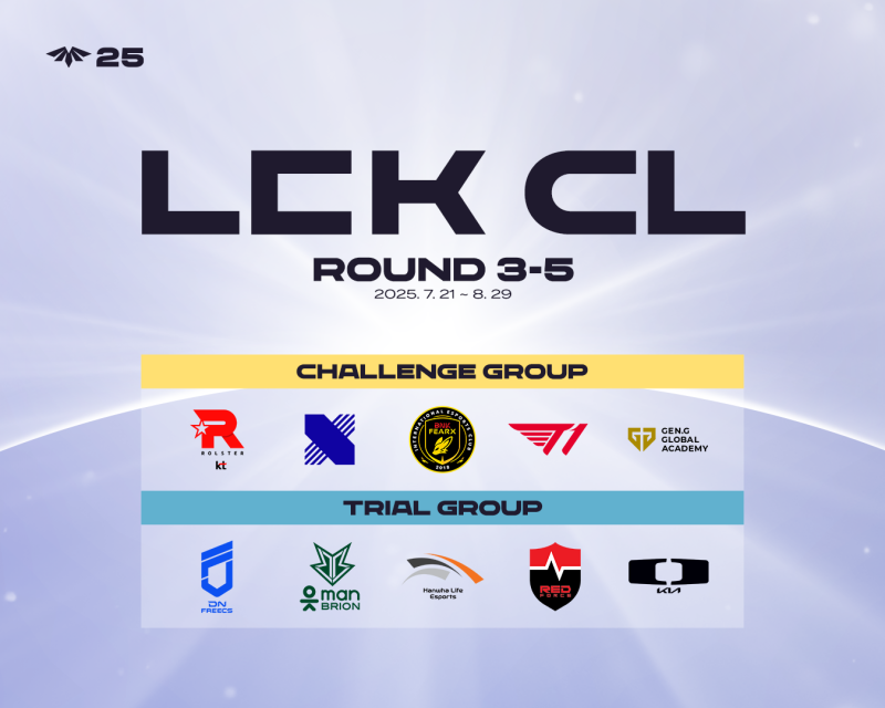 LCK CL 정규 시즌 3라운드 21일 개막