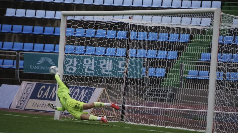 8년 만에 ‘챔피언’ 됐다…‘승부차기만 3번 승리’ 단국대, 홍익대 꺾고 백두대간기 우승