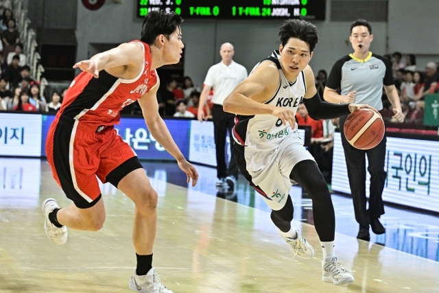 ‘KBL MVP’가 쓰러졌다! 안영준, 허벅지 타박상으로 3주 진단…안준호 대표팀 감독 “20일까지 상황 지켜볼 것”