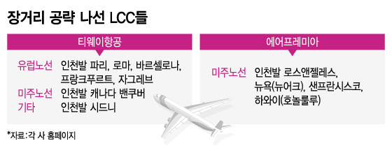 "미국 가는데 그 가격?" 싼 항공권으로 틈새 공략…새 먹거리 찾는 LCC