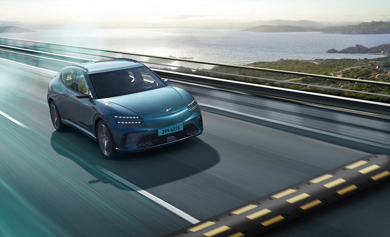 제네시스 GV60 페이스리프트, 디자인 강화에도 결국 | EV-Hotissue