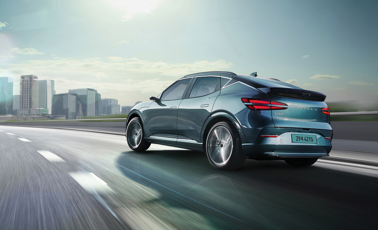 제네시스 GV60 페이스리프트, 디자인 강화에도 결국 | EV-Hotissue