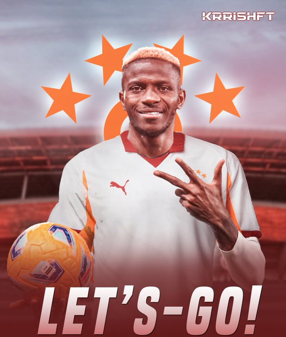 HERE WE GO 임박! 오시멘 이적 사가, 드디어 끝났다→갈라타사라이...“옵션 포함 최대 1,300억+10% 셀온”