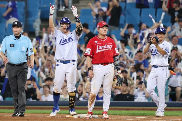 구자욱 거르고 디아즈는 통했는데… SSG, 강민호는 넘지 못했다[초점]