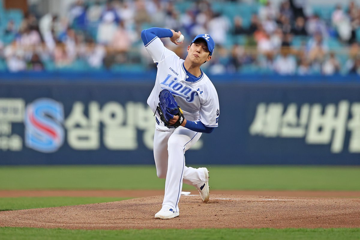 ‘2G ERA 3.00 그러나 無승’ 부상 털고 돌아오는 원태인, SSG 상대로 24일만의 복귀전