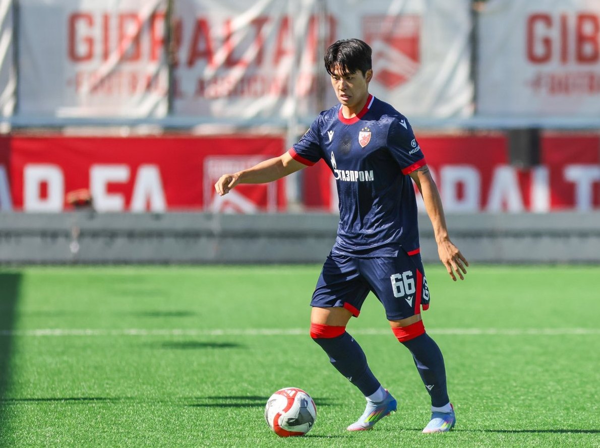 설영우 다이렉트 퇴장 "비신사적 플레이, 믿을 수 없어"→세르비아 언론도 비판…즈베즈다, UCL 2차 예선 1차전 1-0 승