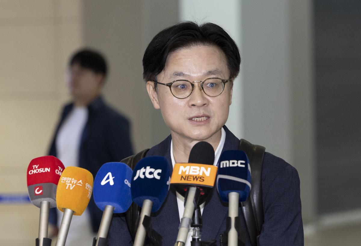 김정관·여한구, 러트닉과 80분 협상…이견 못좁혀