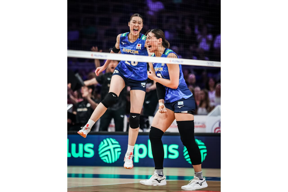 ‘한국은 강등’ 일본 여자배구는 VNL 4강행···8강서 튀르키예 3-2 제압, 브라질과 결승행 다툼